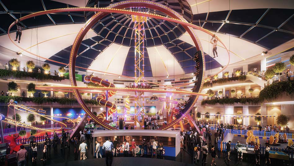 מקליפורניה למישור אדומים: רכבת ההרים החדשנית FIRE BALL | FAMILY GO